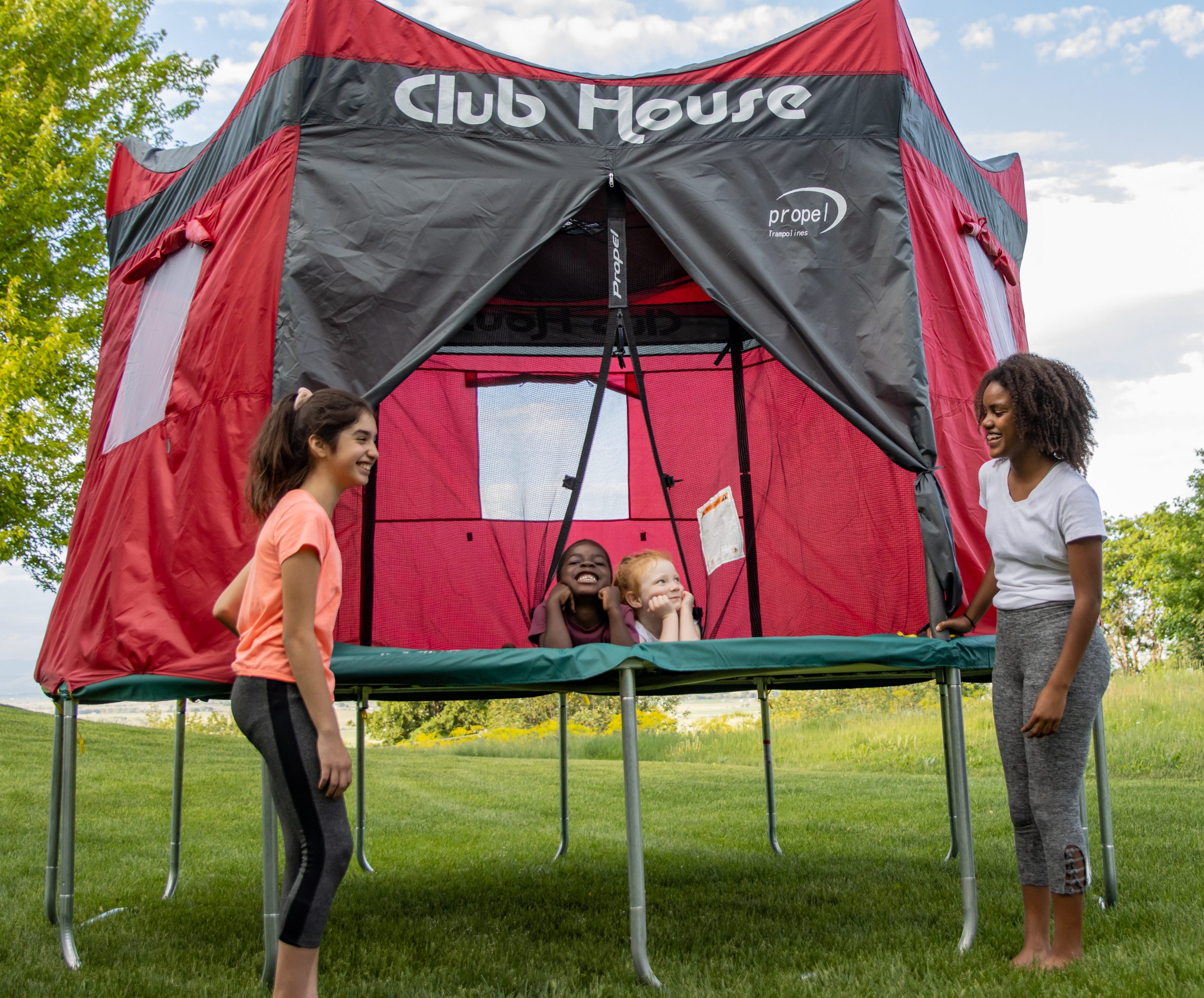14 Foot Trampoline Club House Trampoline NOT Included Propel